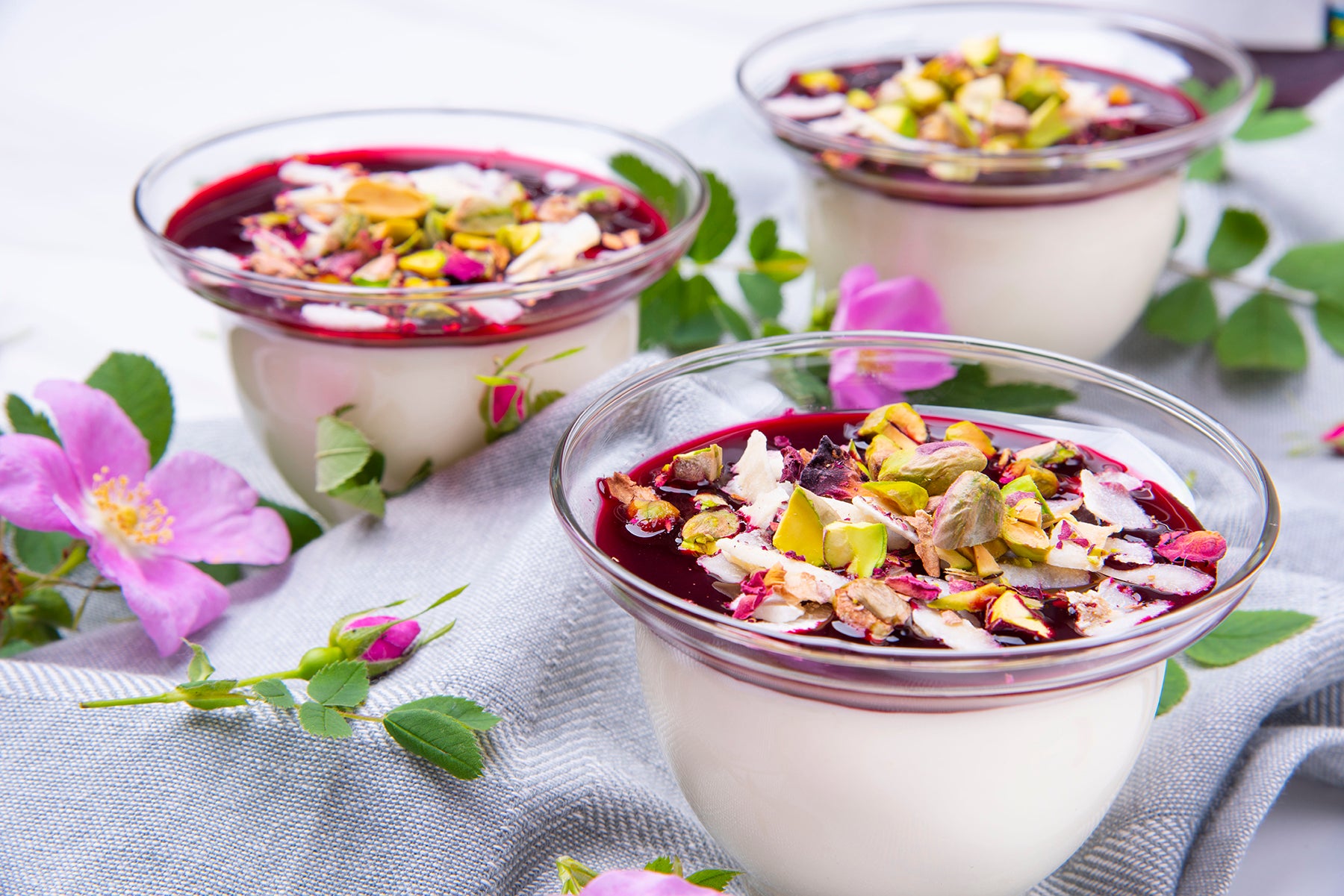 Malabi Pudding With Red Beet Syrup – FloraHealthca-en