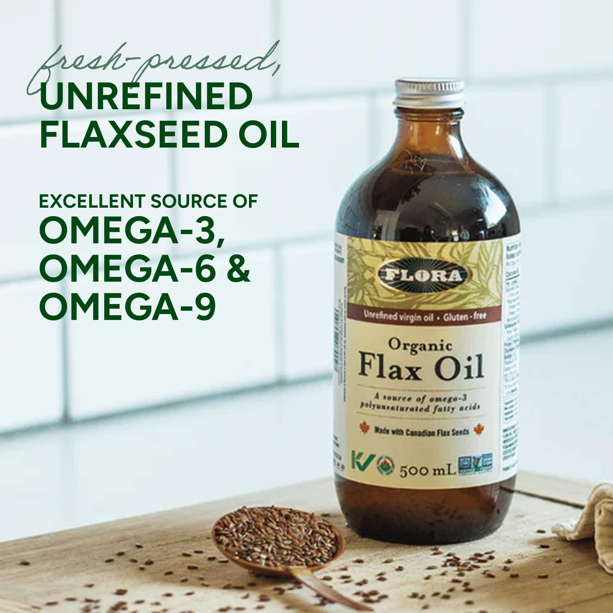 Flax Oil | Huile de lin – FloraHealthca-en